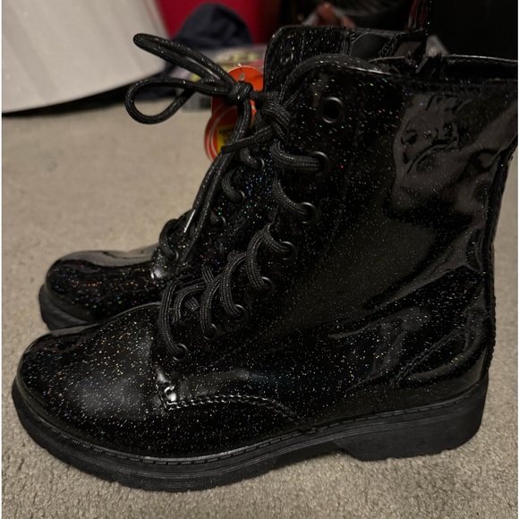 wonder nation | Shoes | Wonder Nation Youth Girl Black Sparkle Glitter ...